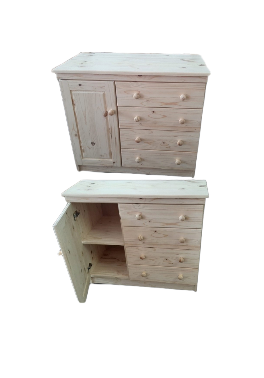 Baby Compactum Straight Sides - Best Pine Furniture